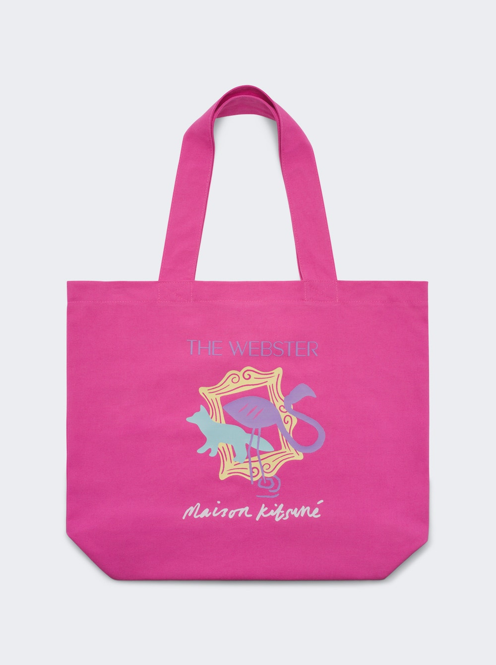 MAISON KITSUNÉ Maison Kitsune x The Webster Printed Tote Bag